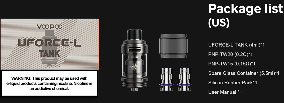 UFORCE-L TANK-VOOPOO VAPE Spark Your Life