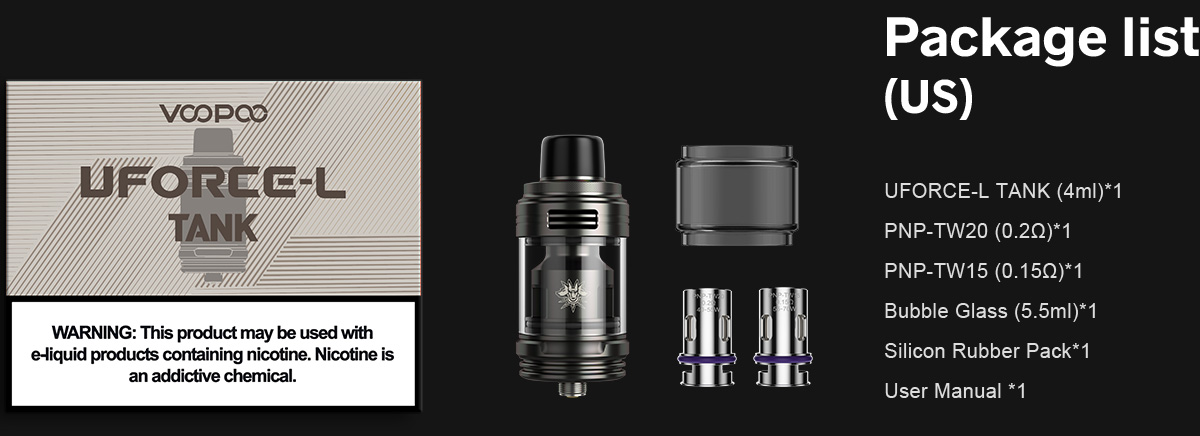 UFORCE-L TANK-VOOPOO VAPE Spark Your Life